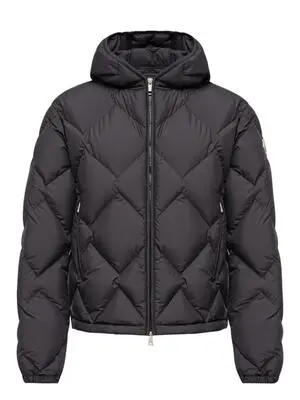 Moncler Arvouinne Hooded Down Jacket - Black