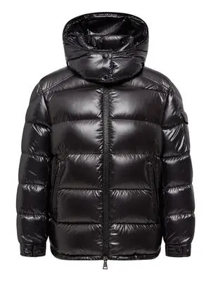 Moncler Maire Hooded Short Down Jacket - Black