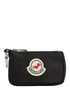 MONCLER POLDO DOG COUTURE Satin Nylon Bag Holder - Black