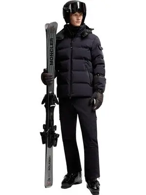 Moncler Montgetech Hooded Insulated Ski Jacket - Blue