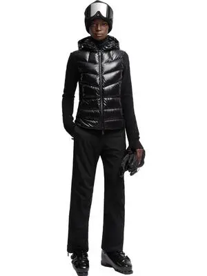 Moncler Padded Zip-up Hoodie - Black