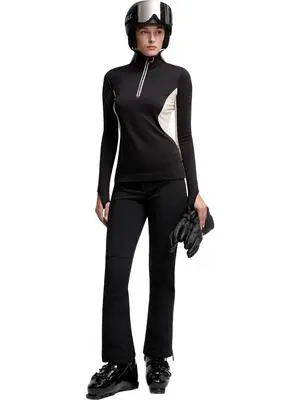 Moncler Polartec® Half-zip Turtleneck - Black