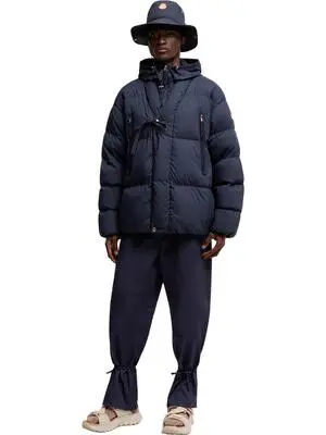 MONCLER X GILGA FARM DESIGNED BY DONALD GLOVER X Gilga Farm Donald Glover Tangelo Down Jacket - Blue