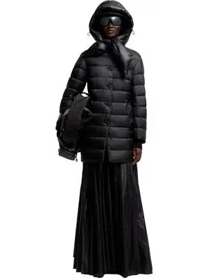 MONCLER X EDWARD ENNINFUL Goran Long Down Jacket - Black