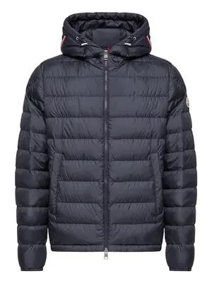 Moncler MONCLER COLLECTION Vermeille Short Down Jacket With Hood Blue