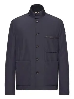 Moncler MONCLER COLLECTION Westerlies Down Shirt Jacket Blue