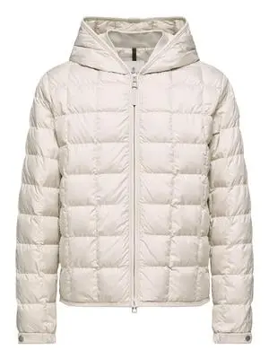 Moncler Tahrir Quilted Hooded Down Jacket - Beige