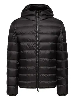Moncler MONCLER COLLECTION Alrai Hooded Short Down Jacket Black