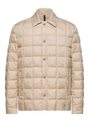 Moncler Castellana Down Shirt Jacket - Beige