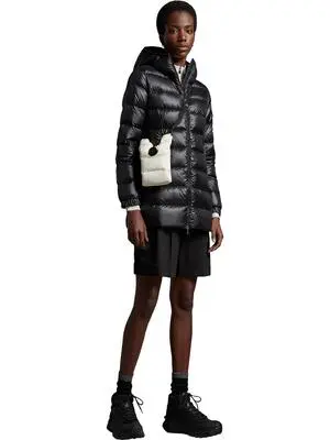 Moncler Glements Mid-length Down Jacket - Black