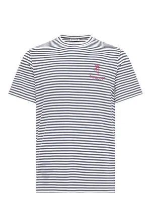 Moncler Striped Cotton & Modal Blend T-shirt - Multicolor