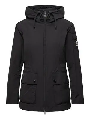 Moncler Leandro Hooded Parka - Black
