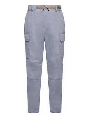 Moncler Chambray Jogging Pants - Blue
