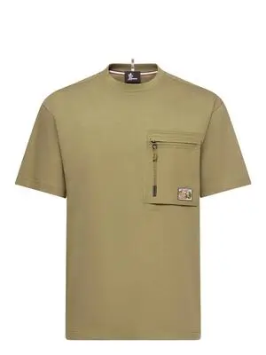 Moncler Utility Pocket Cotton T-shirt - Green