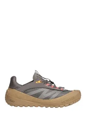 Moncler Trailgrip Lp Suede & Nubuck Low Top Sneakers - Grey