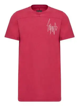 MONCLER + RICK OWENS Cotton T-shirt - Red