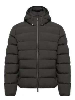 Moncler Arajoki Hooded Short Down Jacket - Black