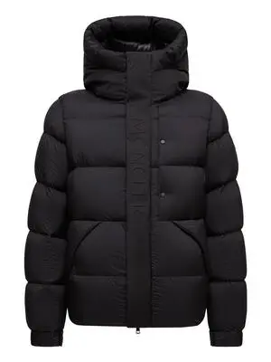 Moncler Madeira Hooded Short Down Jacket - Black