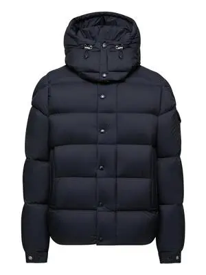 Moncler Maya 70 Hooded Short Down Jacket - Blue