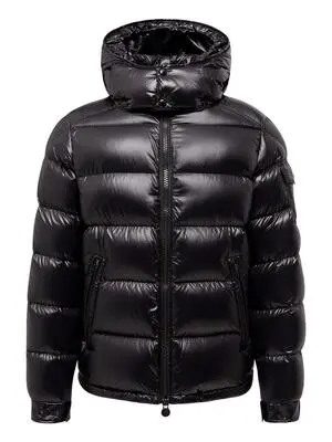 Moncler Maya Short Down Jacket With Hood - Black