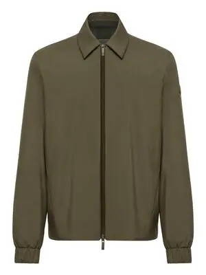 Moncler Caramantran Down Shirt Jacket - Green