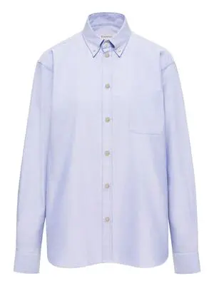 Moncler Cotton Shirt - Blue