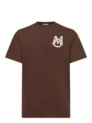 Moncler Monogram Cotton T-shirt - Red