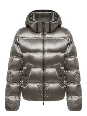 Moncler Sensation Short Down Jacket - Grey