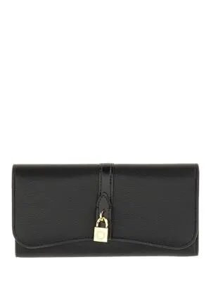 Stella McCartney Ryder Flap Wallet - Black