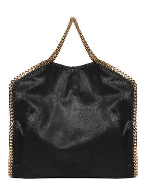 Stella McCartney Falabella Fold Over Tote Bag - Black