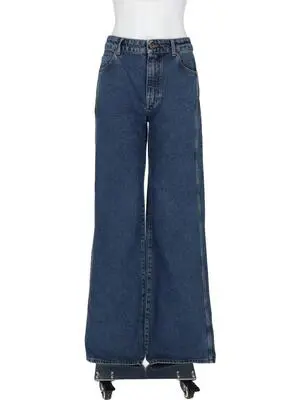 Balmain Straight Leg Jeans - Blue