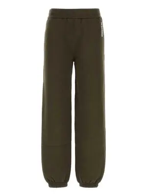 JIL SANDER Cotton Joggers - Green