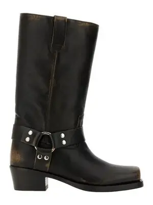 Paris Texas Roxy Boots - Black