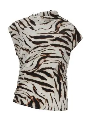 GANNI Printed Top - Multicolor