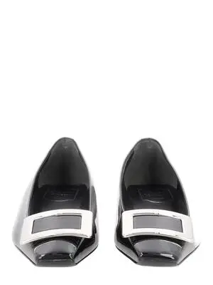ROGER VIVIER Ballerina Belle Vivier In Vernice - Black