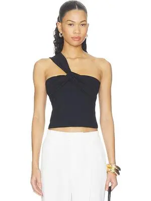 SUSANA MONACO Susana Monaco Twisted One-Arm Top