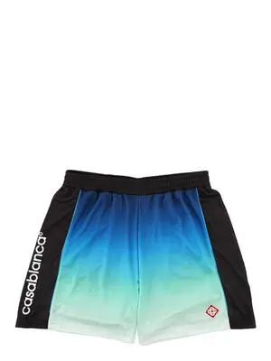 Casablanca Logo Detail Sports Shorts - Multicolor