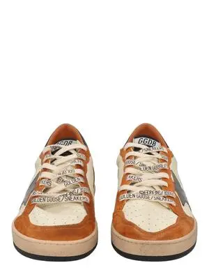 GOLDEN GOOSE Sneakers With Leather And Suede Accents - White