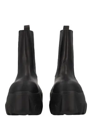 Rick Owens Chelsea Boots - Black