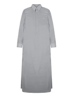 Celine Long Shirt Dress - Gray