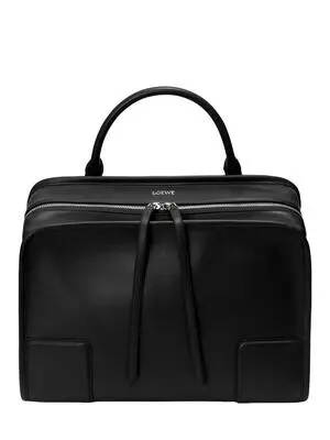 Loewe Amazona Leather Handbag - Black
