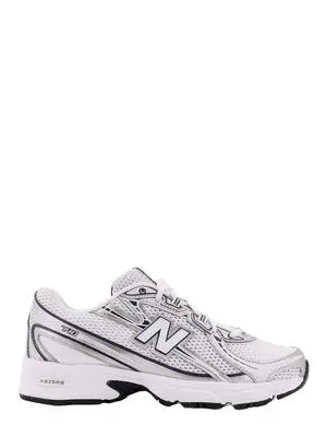 NEW BALANCE 740 Mesh Sneakers With Contrasting Side Logo - Grey