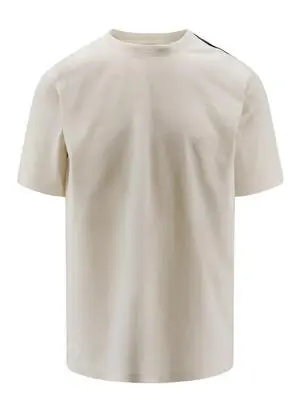 ADIDAS Y-3 Cotton Tshirt With Iconic Details - White