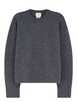 ALYSI Merino Wool And Cashmere Blend Sweater - Grey