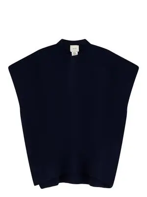 ALYSI Merino Wool And Cashmere Blend Sweater - Blue