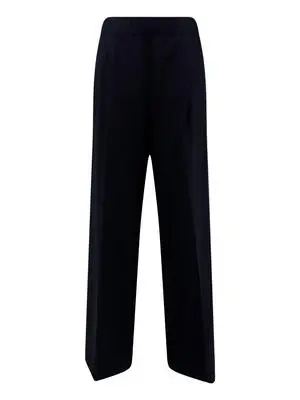 SEMICOUTURE Virgin Wool Trousers - Blue