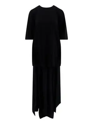 SEMICOUTURE SEMICOUTURE Silk Blend Top And Skirt Set