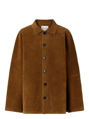 Studio Nicholson Bowe Suede Jacket - Brown