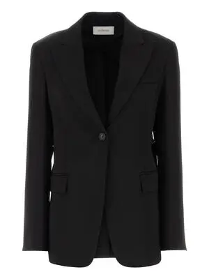 Sportmax Viscose Novella Blazer - Black