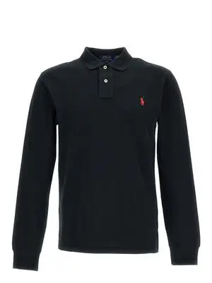 Polo Ralph Lauren Long-sleeve Polo Shirt - Black